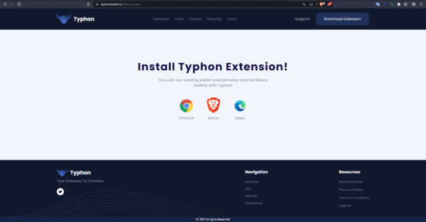 Typhon（タイフーン）ウォレットの使い方を徹底解説 | SASA Stake Pool